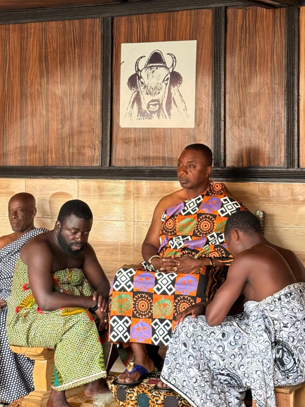 Techiman North MCE Pays Courtesy Call on Tuobodom Chiefs | The Daily ...